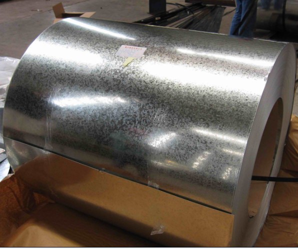 750mm - 1250mm Zinc Coated Spangle Hot Dipped Galvanized Steel Coils