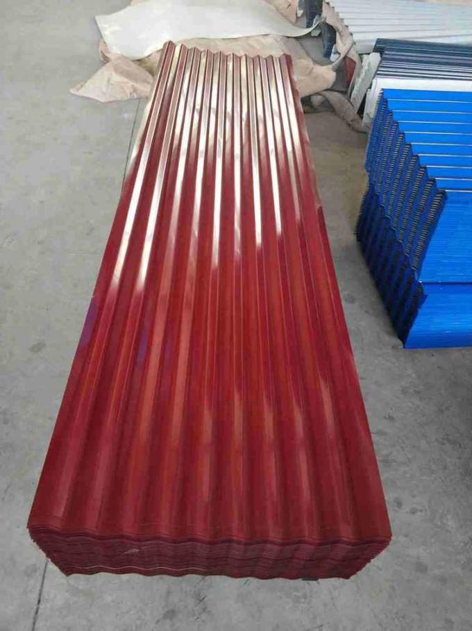Lightweight Corrugated Sheet Metal Panels , Galvanised Corrugated Steel ...